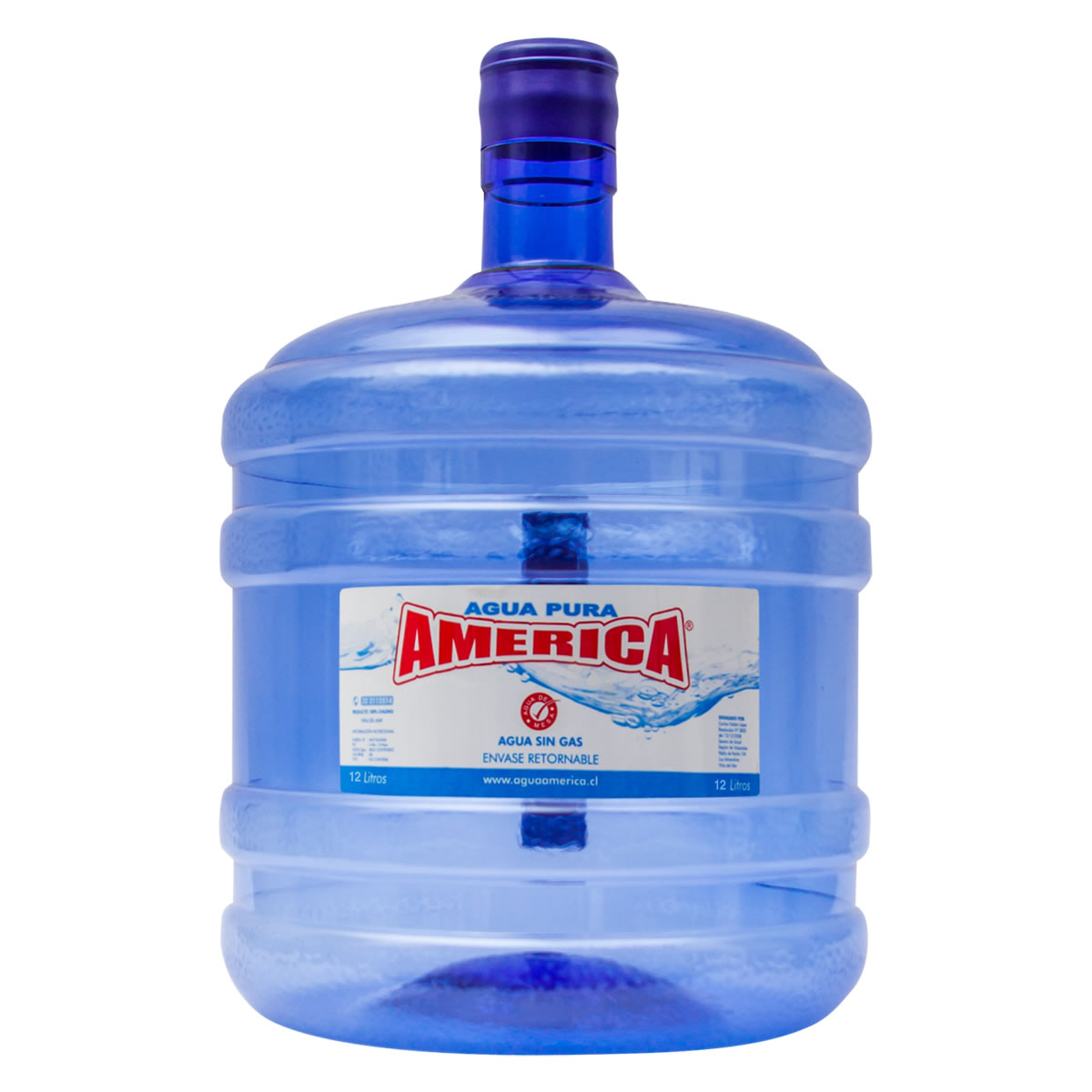 Bidón 12 Litros Retornable – Agua América