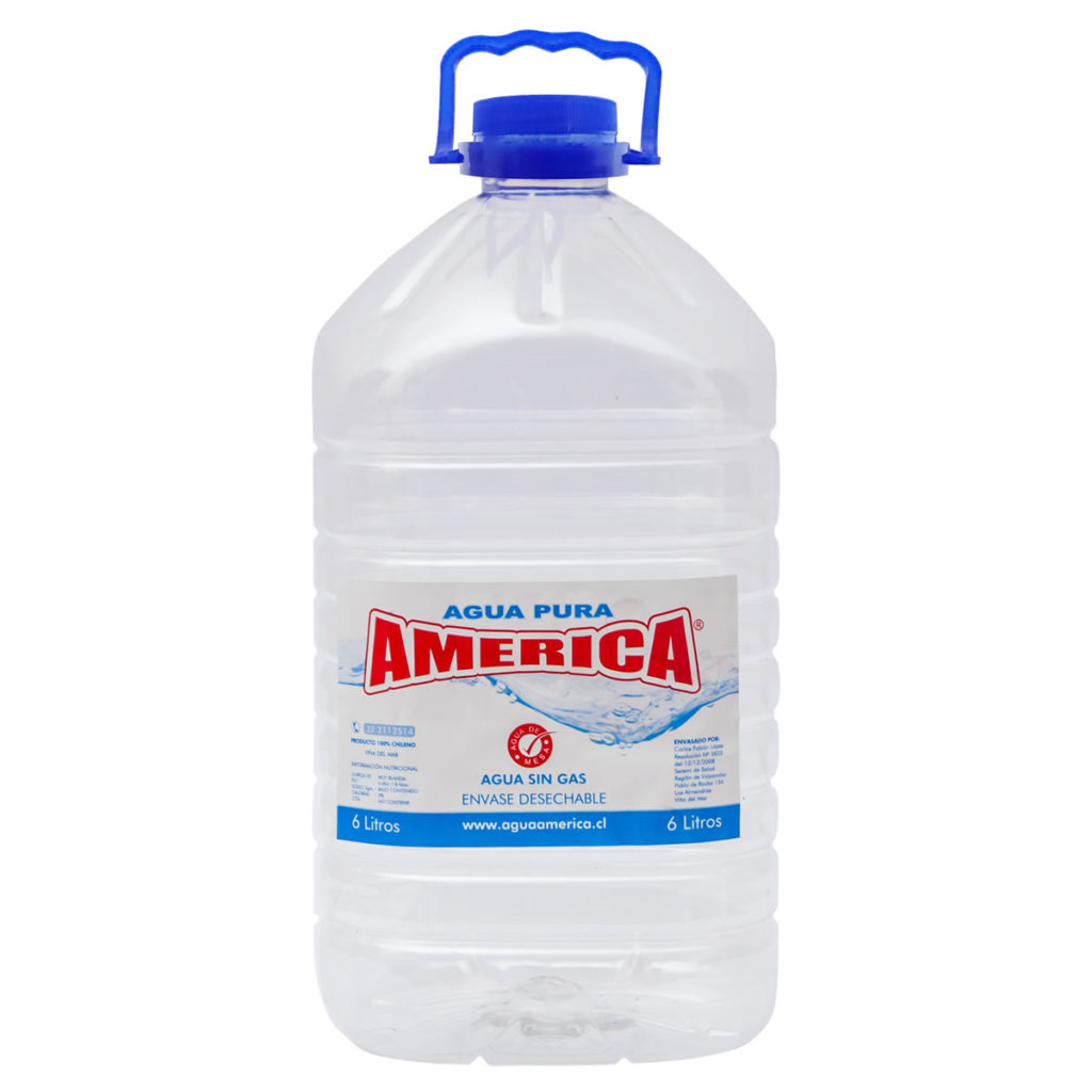 Botellón 6 Litros Desechable – Agua América